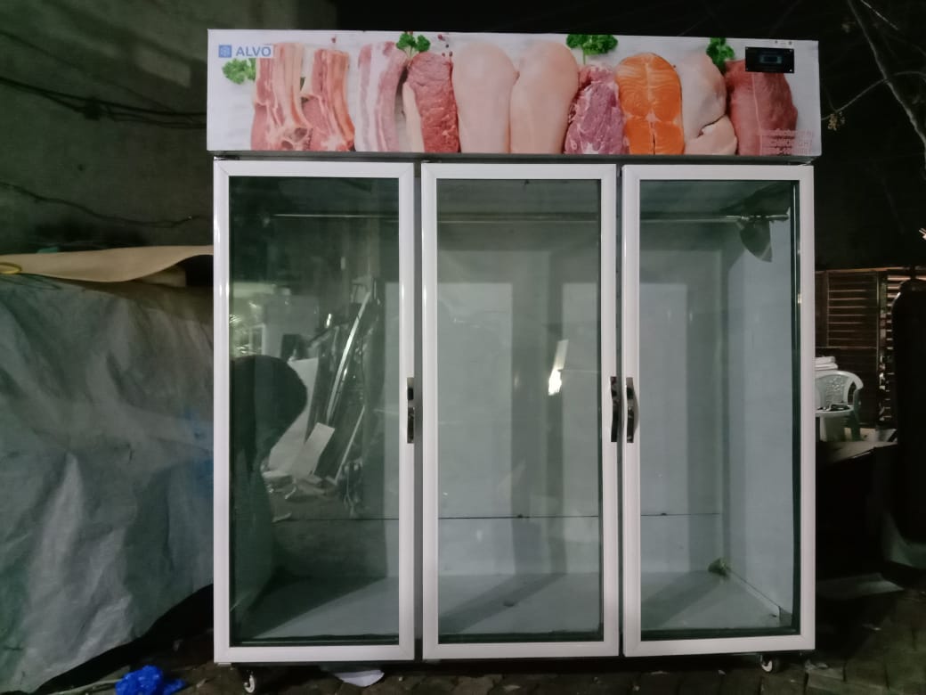ALVO Meat Mince Machine, ALVO Meat Display Counter, Fresh Meat Display ...