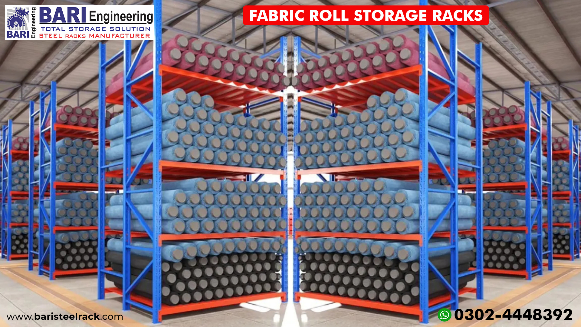 Heavy Duty Pallet Rack | Logistics Storage Racking | Racks Manufacturer