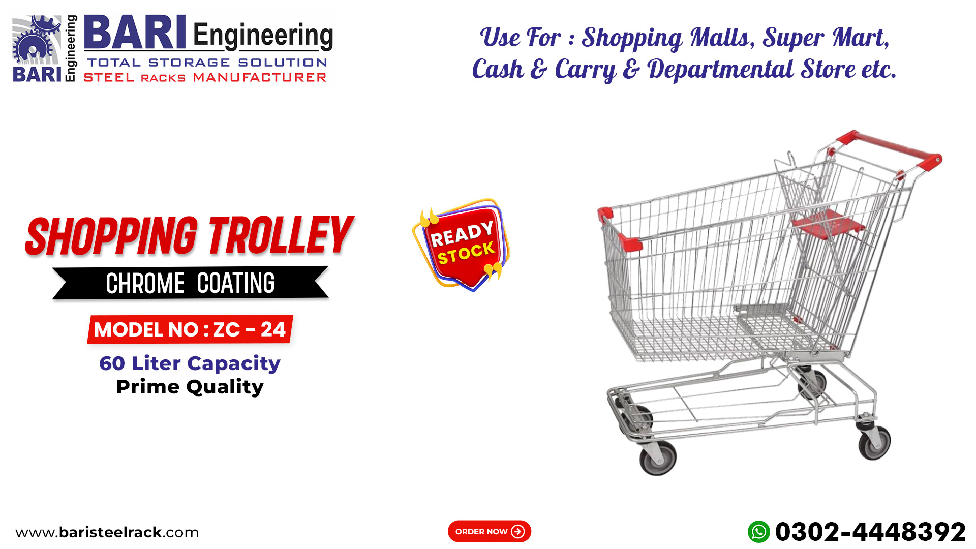 Shopping Trolley Manufacturer in Pakistan | Shopping Trolley | Trolleys ...