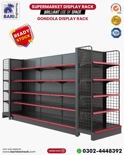 Pakistan No.1 Racks Manufacturer | Supermarket Display Racks | Gondola ...